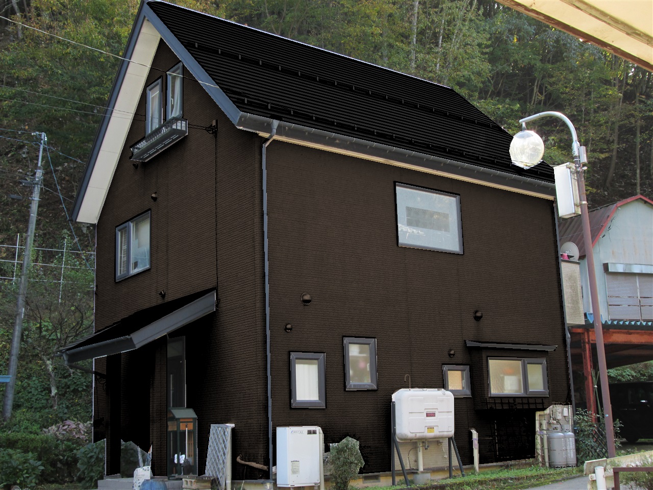 玄関側19-40B｜｜松本市で外壁塗装、屋根塗装ならサンテクペイントへ 長野地域密着の塗装工事